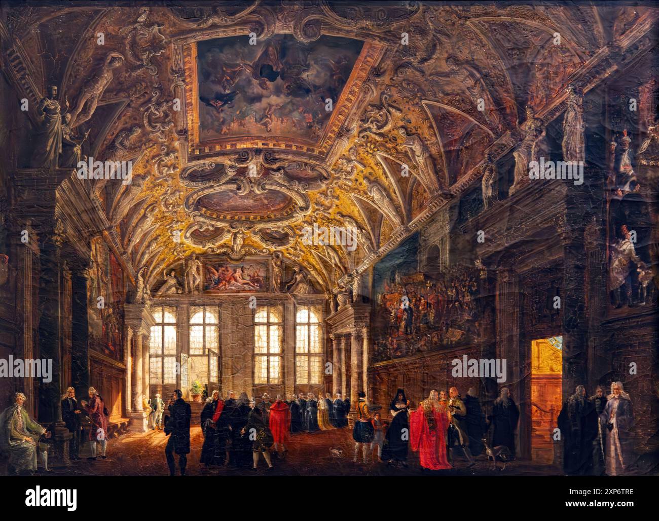 (Venice) The Chamber of the Four Doors in the Doge's Palace - Giuseppe ...
