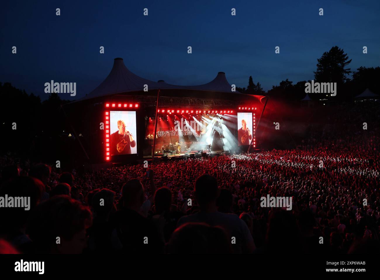 Konzert von Peter Fox in der Wuhlheide in Berlin am 26. Juli 2024 ...