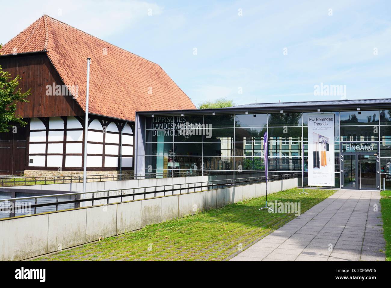 Lippisches Landesmuseum is a state museum in Detmold, Germany Stock ...