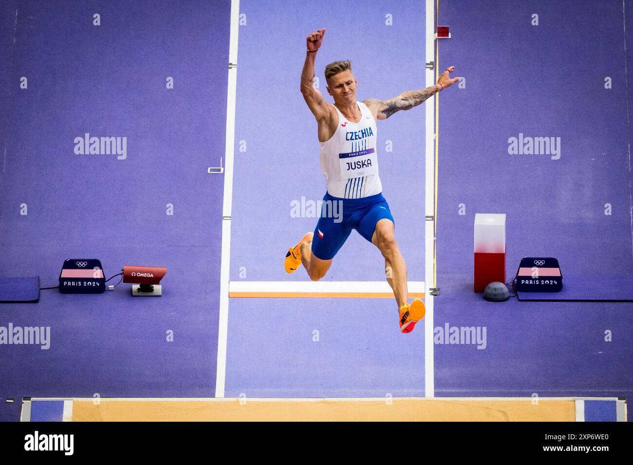 Paris, France. 04th Aug, 2024. Radek Juska from Czech Republic competes ...