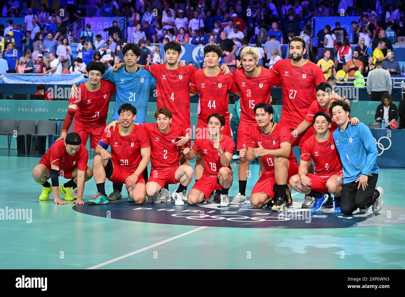 Paris, France. 4th Aug 2024. Japan Team group, Sweden (SWE) vs Japan ...
