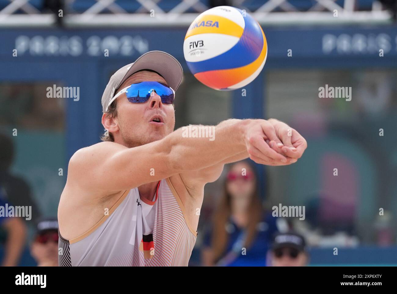 Paris, France. 04th Aug, 2024. Olympia, Paris 2024, Beach Volleyball ...