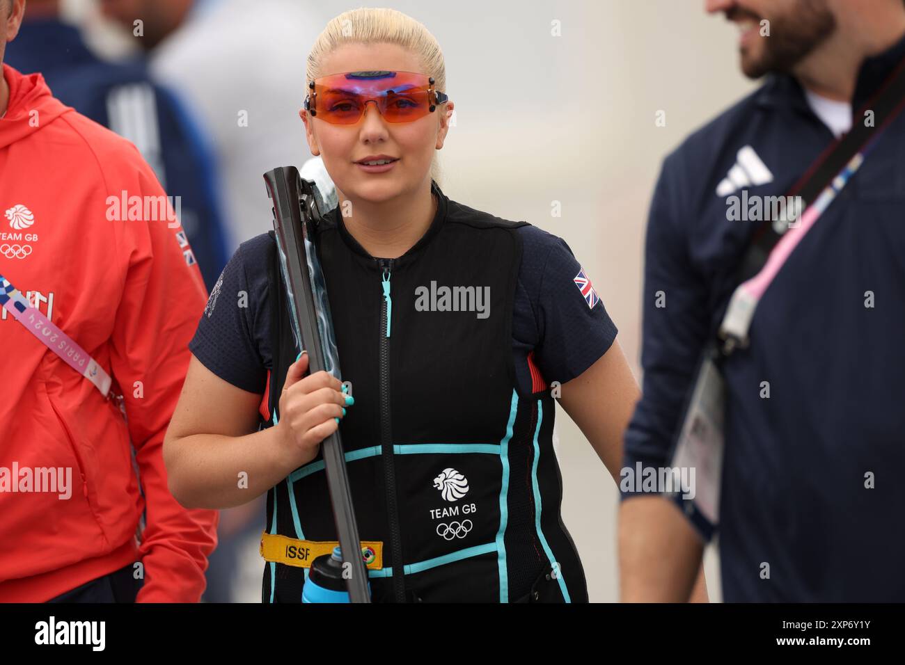 Great Britain's Amber Rutter during the Skeet Women's Qualification at ...