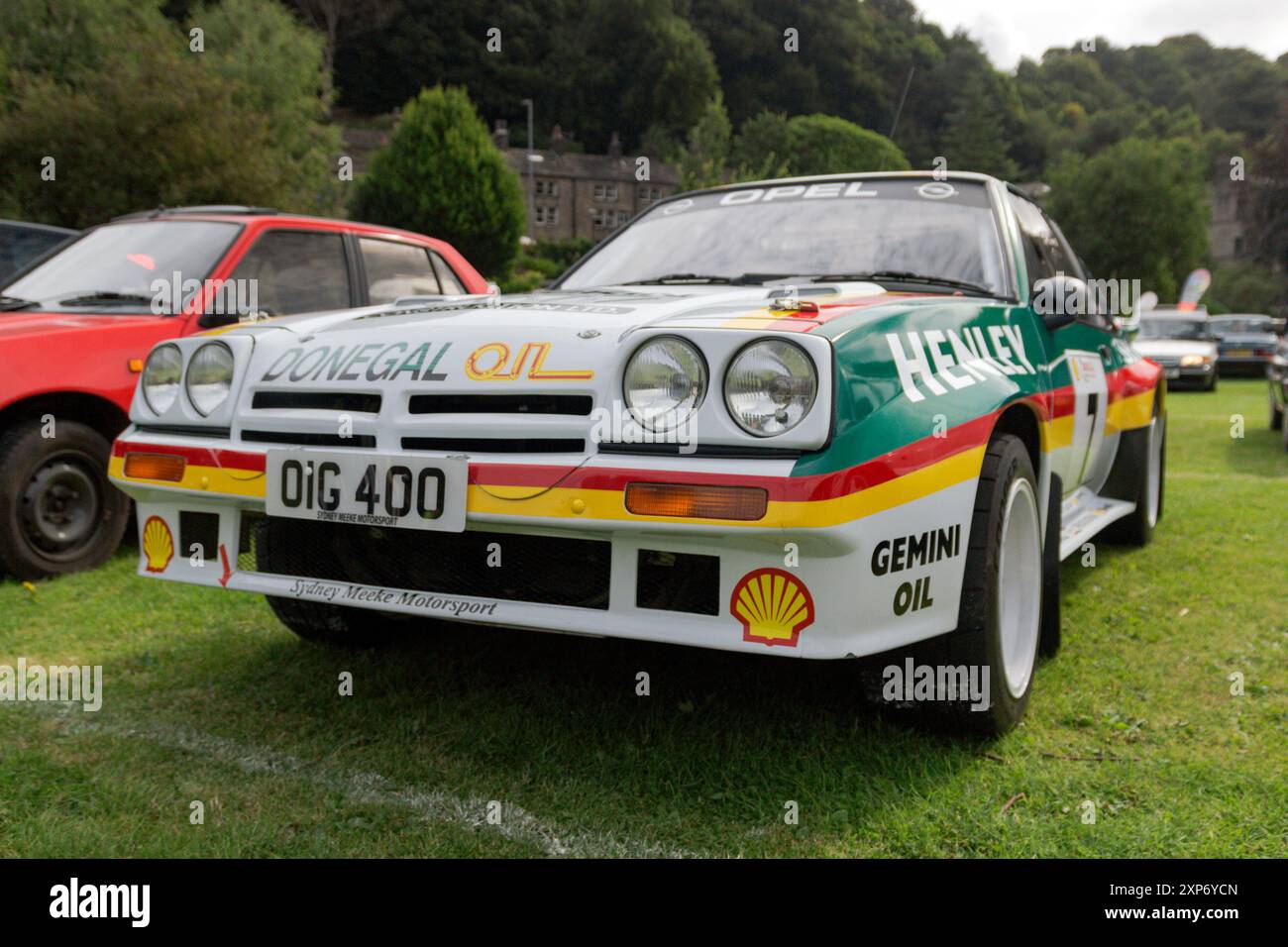 1988 Opel Manta rally car. Hebden Bridge Vintage Weekend 2024 Stock ...
