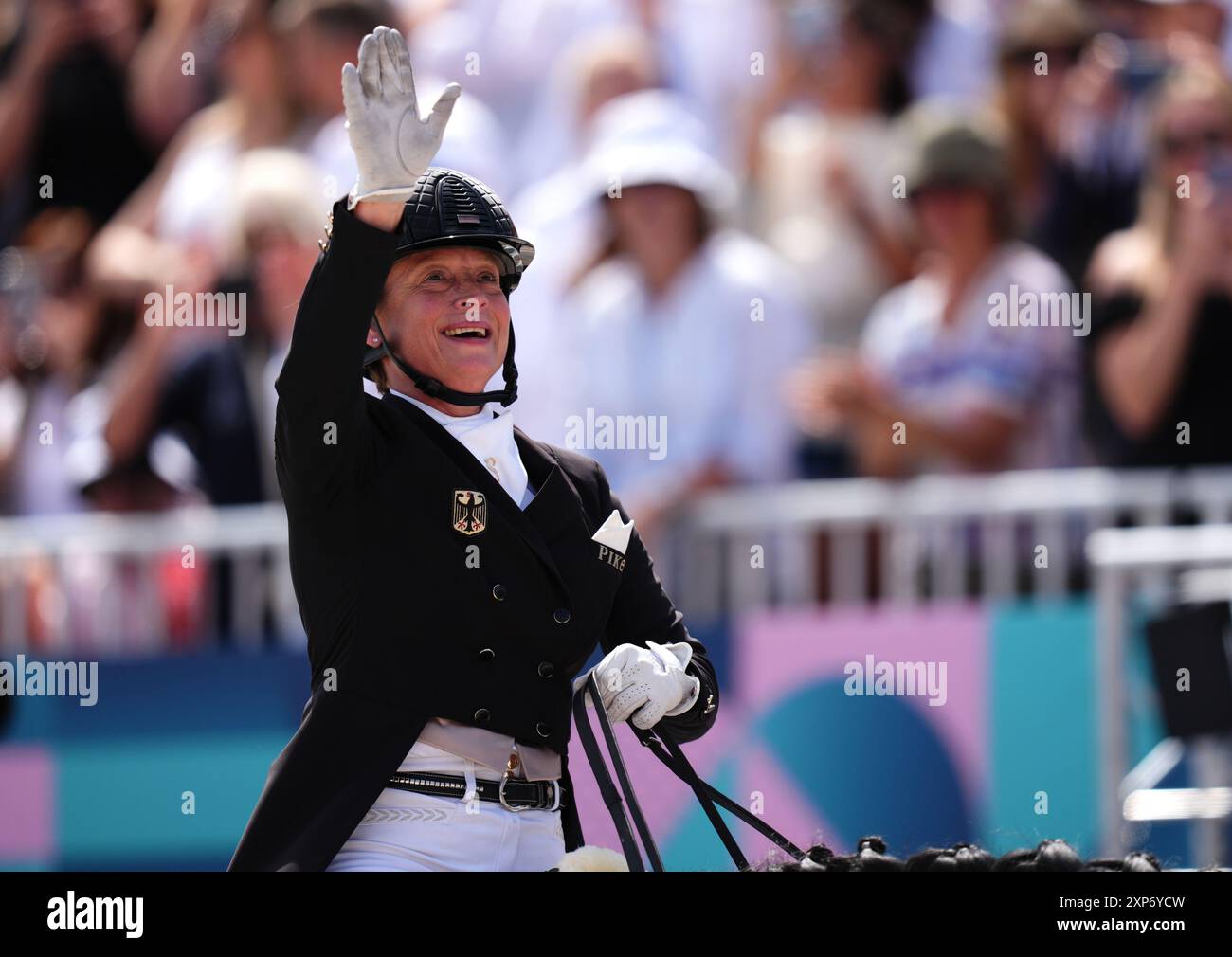 Germany's Isabell Werth aboard Wendy during the Dressage Individual ...