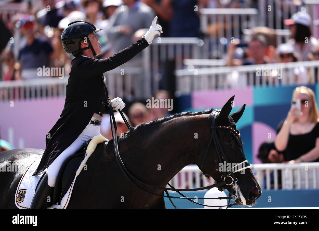 Germany's Isabell Werth aboard Wendy during the Dressage Individual ...
