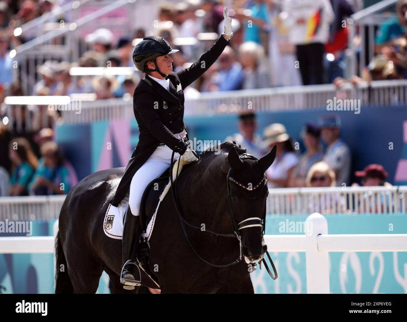 Germany's Isabell Werth aboard Wendy during the Dressage Individual ...