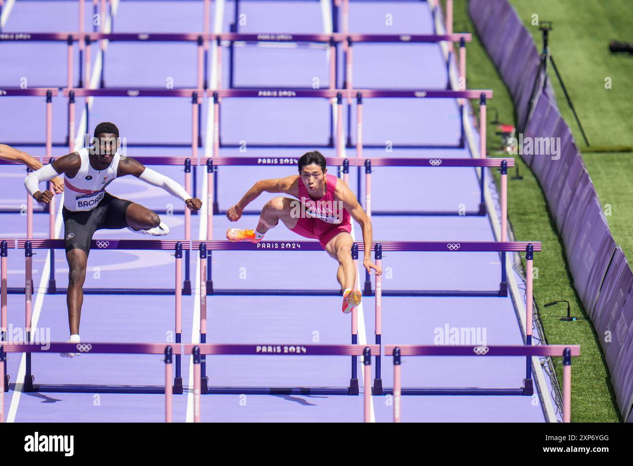 Paris, France. 04th Aug, 2024. PARIS, FRANCE - AUGUST 4: Junxi Liu of China competing in the Men ...