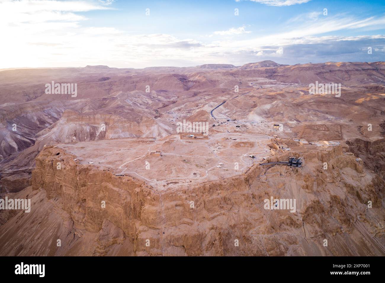 Masada. The ancient fortification in the Southern District of Israel ...
