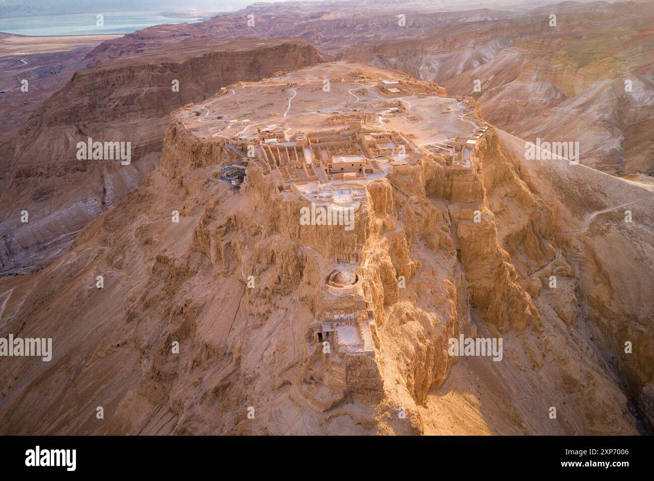 Masada. The ancient fortification in the Southern District of Israel ...