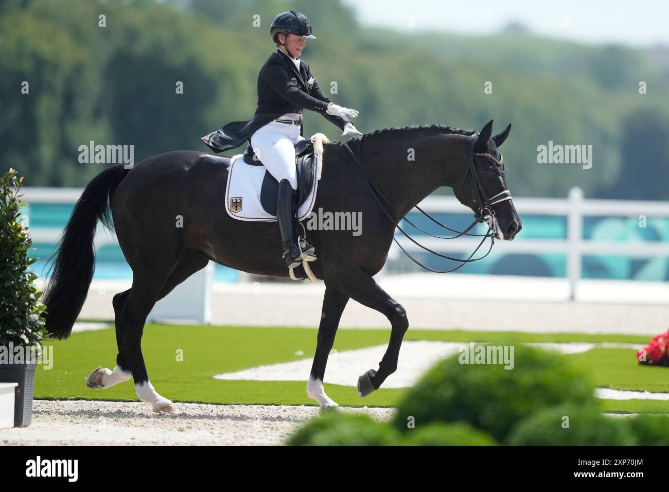 Germany's Isabell Werth ridies Wendy during the dressage Individual ...