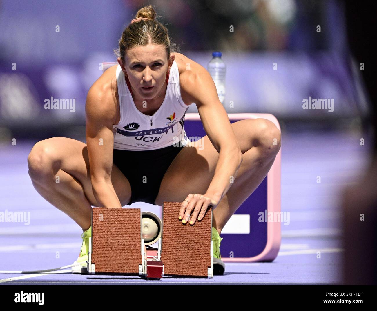 Paris, France. 04th Aug, 2024. Belgian athlete Paulien Couckuyt ...