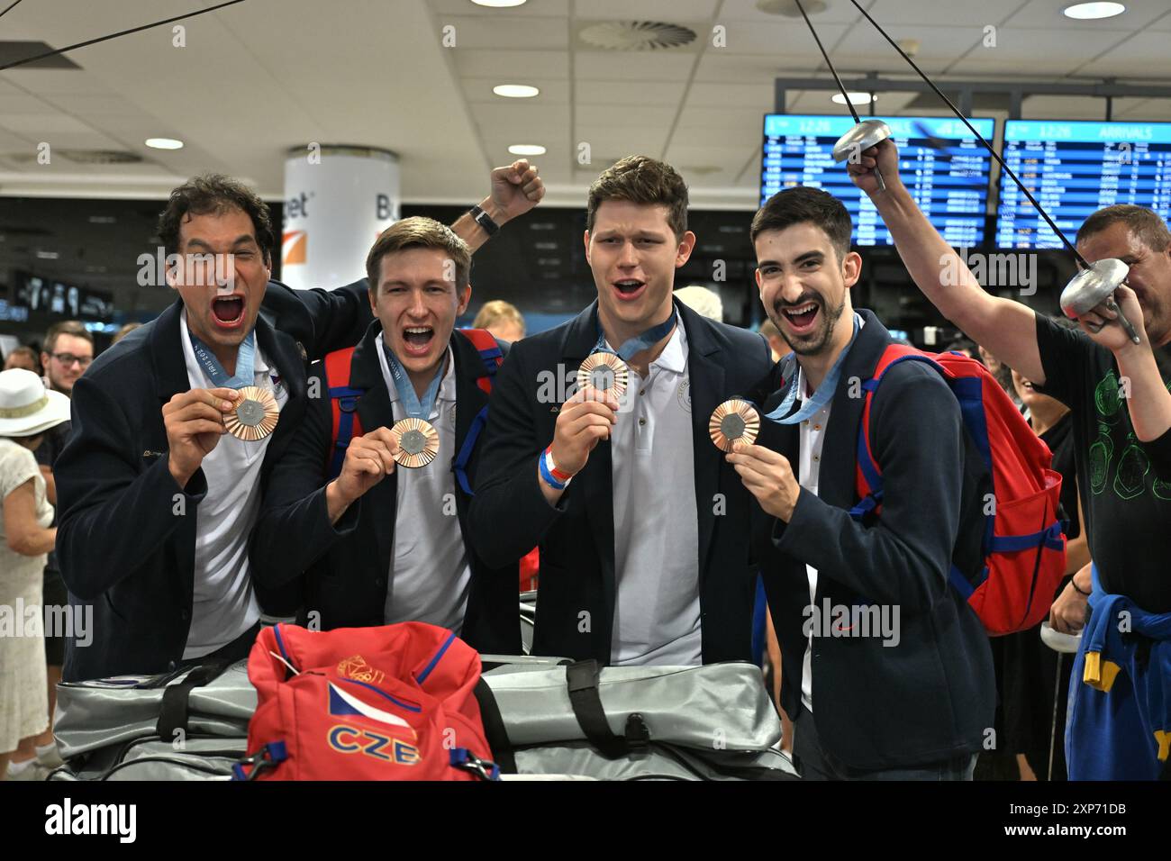 Prague, Czech Republic. 04th Aug, 2024. ***CAPTION CORRECTION ...