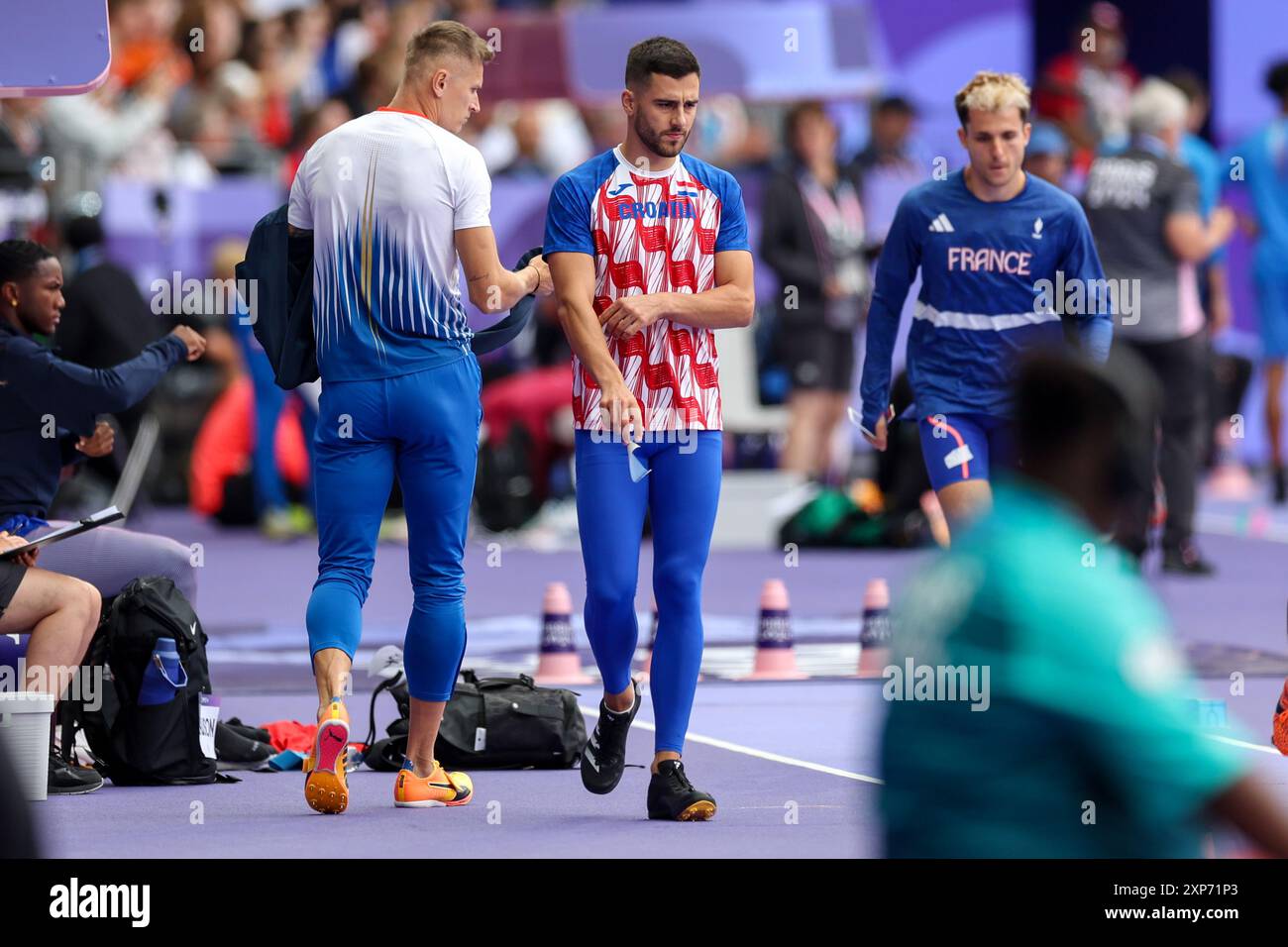 Split, Croatia. 14th July, 2024. PARIS, FRANCE - AUGUST 4: Filip ...