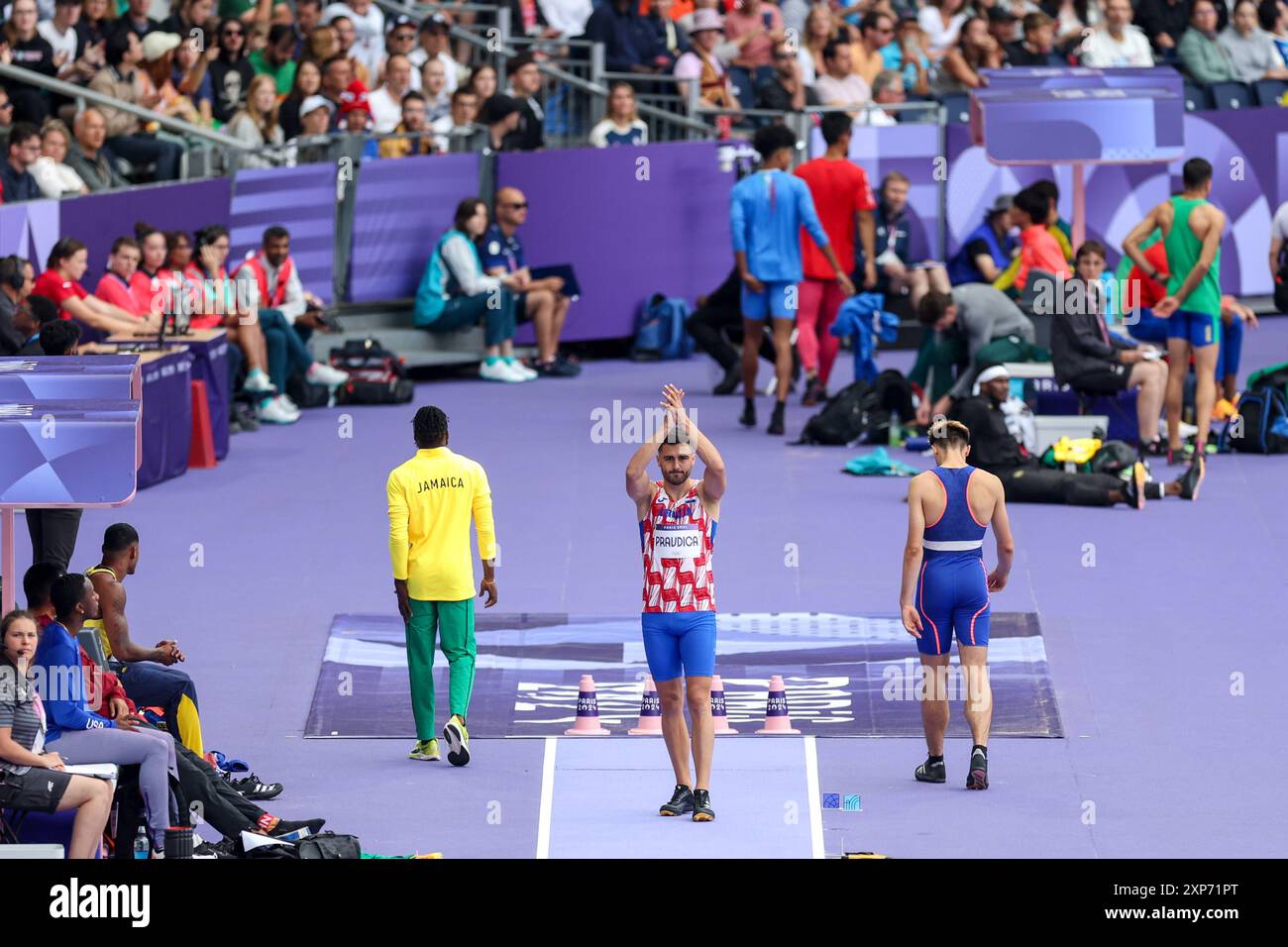 Split, Croatia. 14th July, 2024. PARIS, FRANCE - AUGUST 4: Filip ...