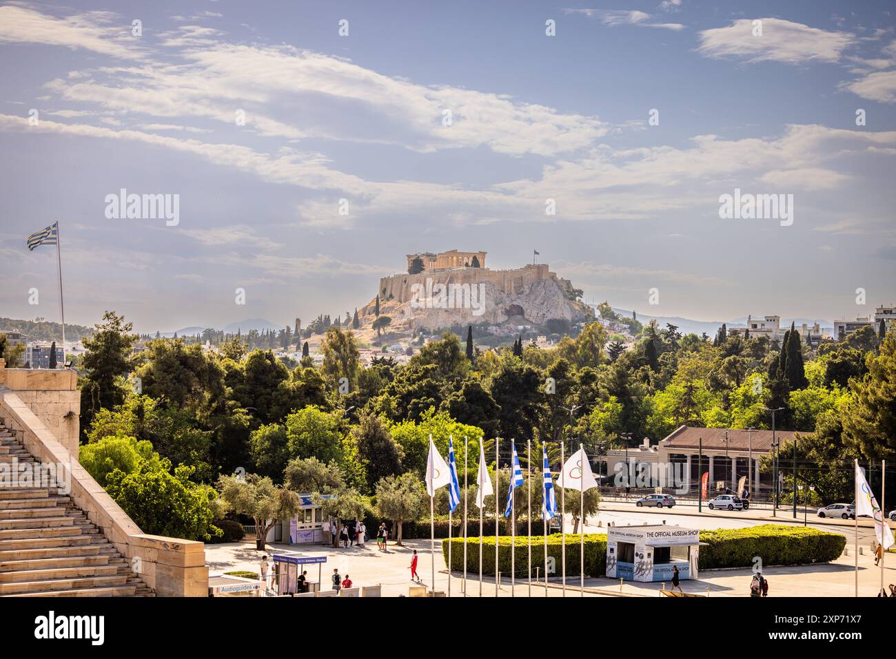 Athens, Greece, May 2nd 2024: Delicious Greek Food in the center of ...