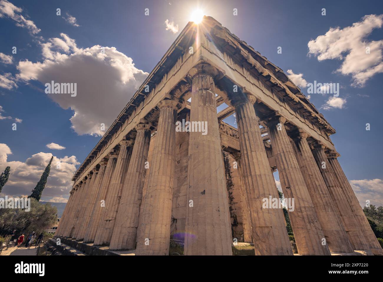 Athens, Greece, May 3rd 2024: Temple of Hephaestus, God of Fire and ...