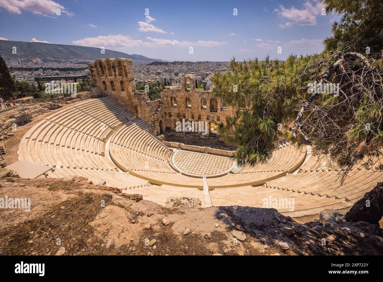 Athens, Greece, May 3rd 2024: The Mighty UNESCO Acropolis of Athens, in ...