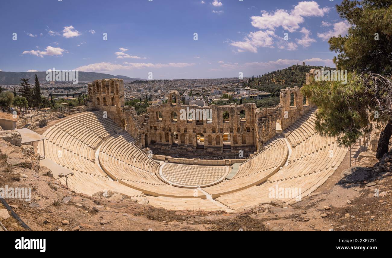 Athens, Greece, May 3rd 2024: The Mighty UNESCO Acropolis of Athens, in ...
