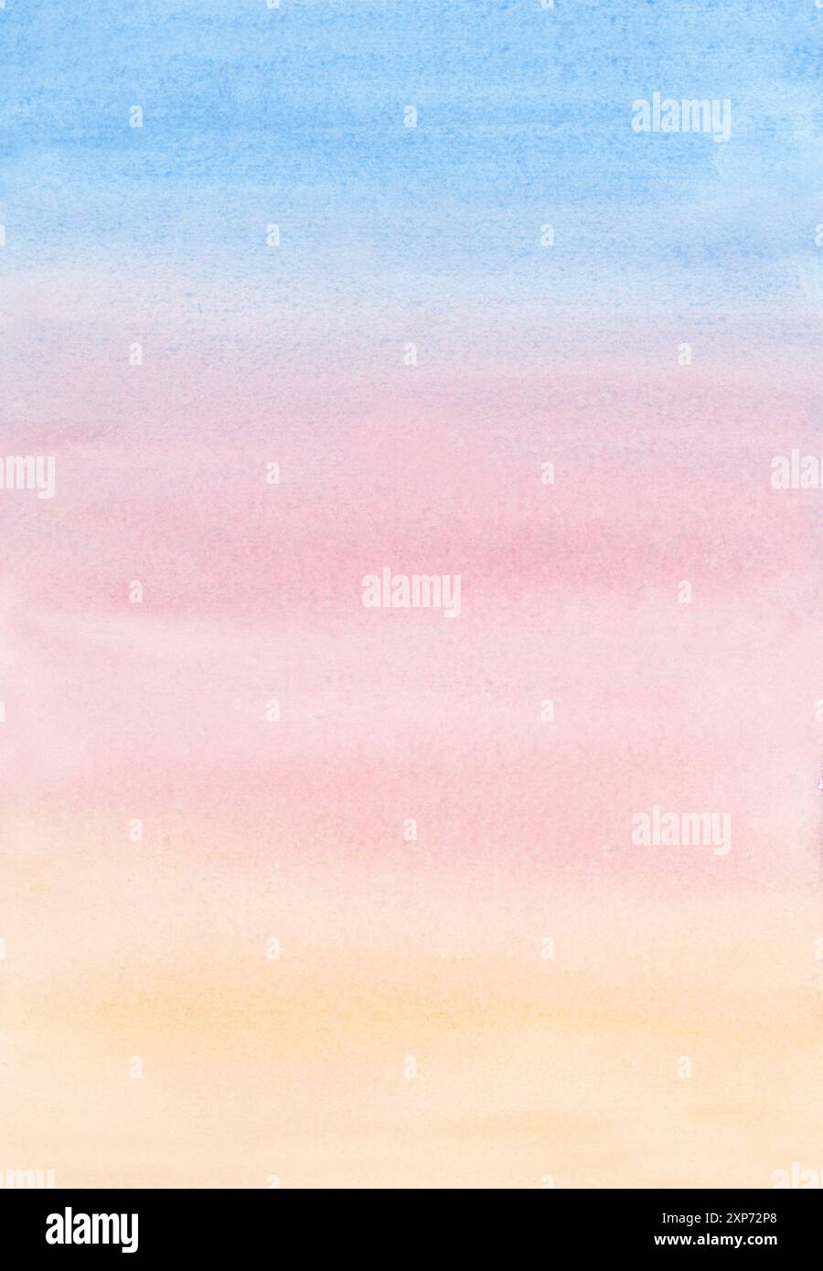 Vertical gradient dawn sky in the morning abstract watercolor ...