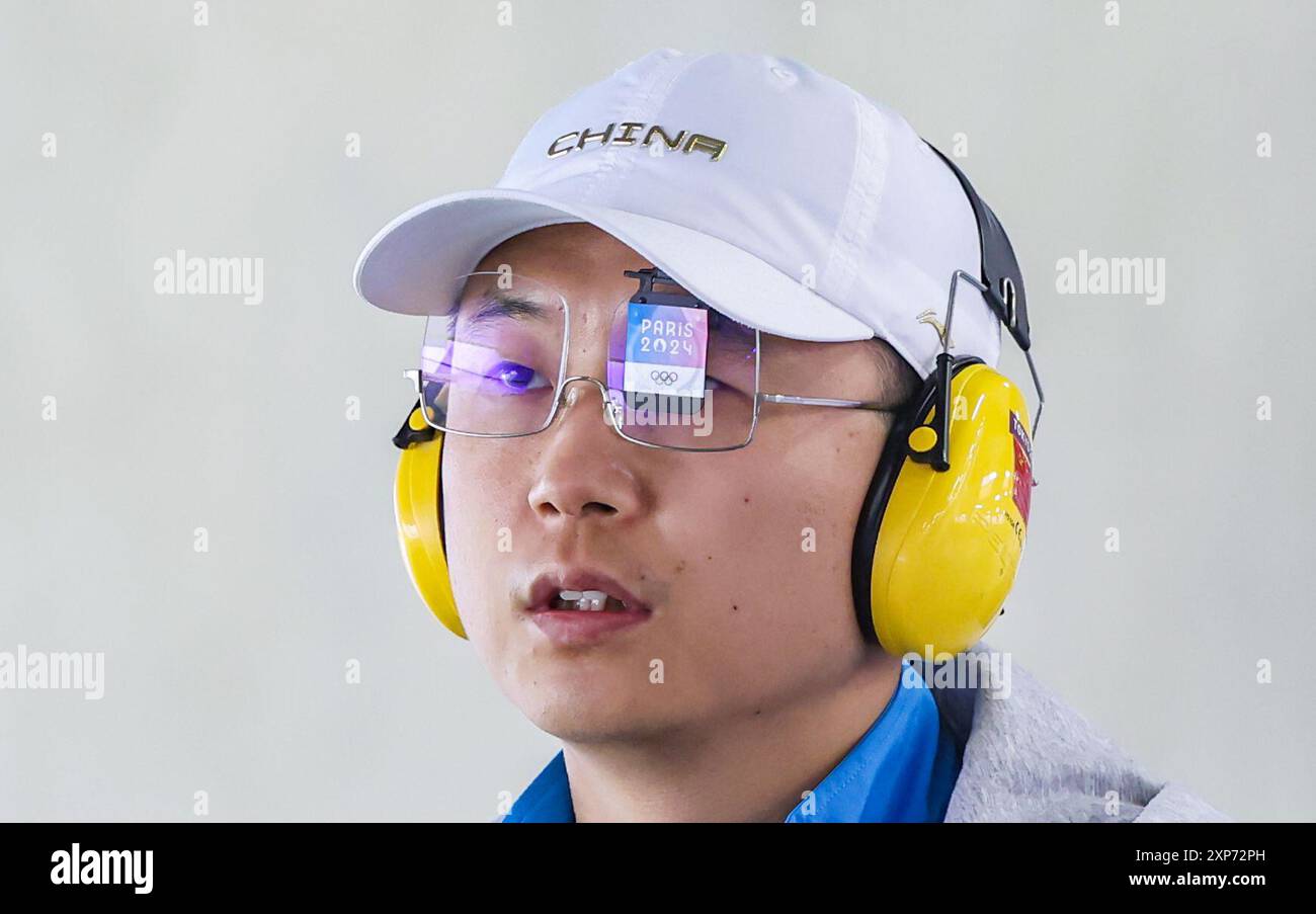 Chateauroux, France. 4th Aug, 2024. Li Yuehong of China competes during ...