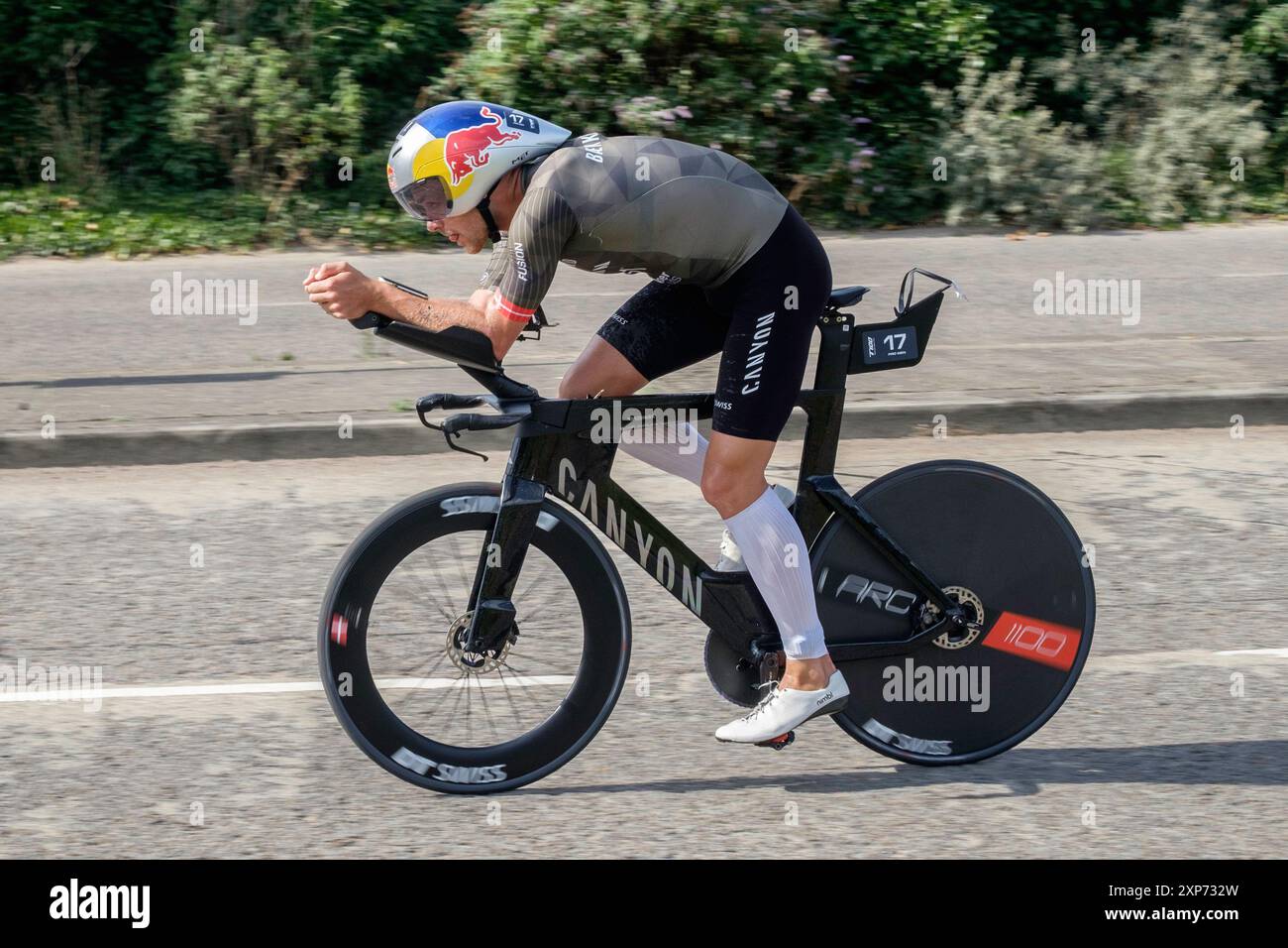 28th July 2024, T100 Triathlon World Series men's race, London ...