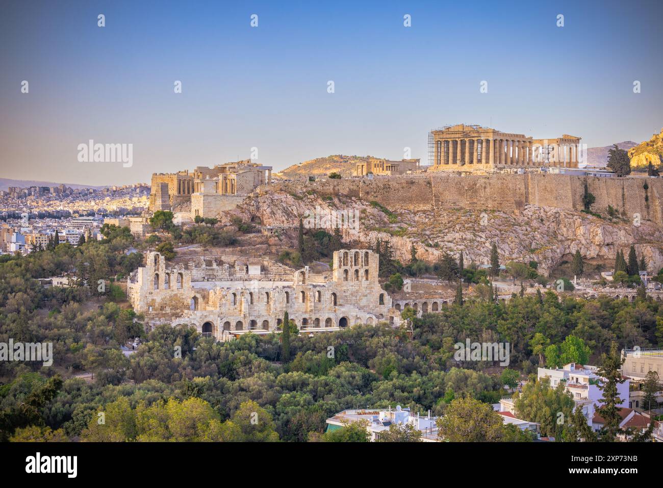 Parthenon in athens greece wide hi-res stock photography and images - Alamy