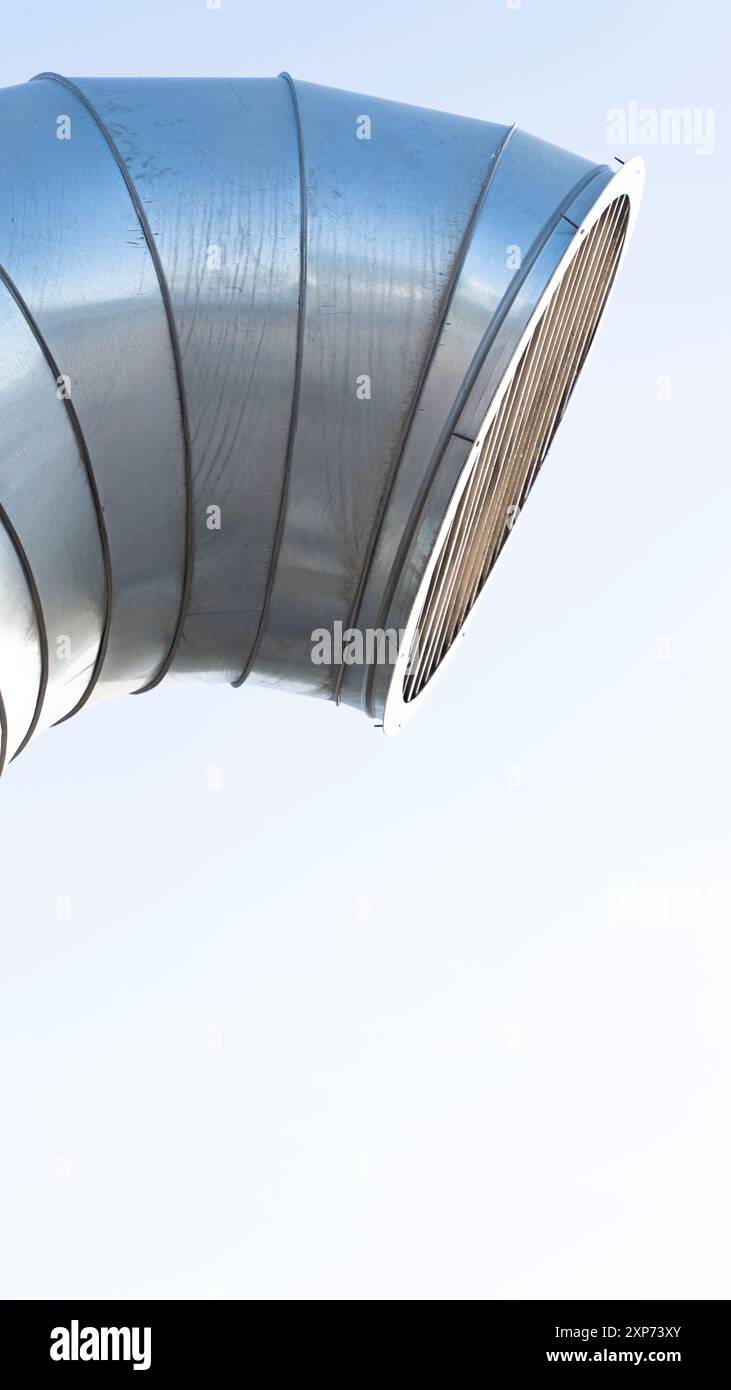 Air Ducts pipe. Flexible duct pipe Stock Photo - Alamy