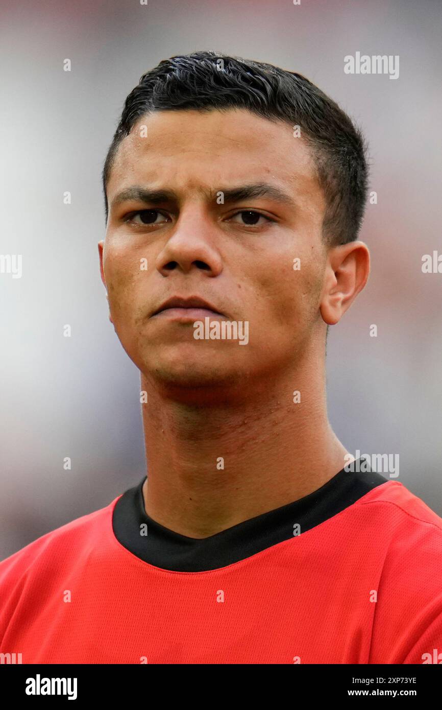 Egypt's Mohamed Shehata participates in a men's quarterfinal soccer ...