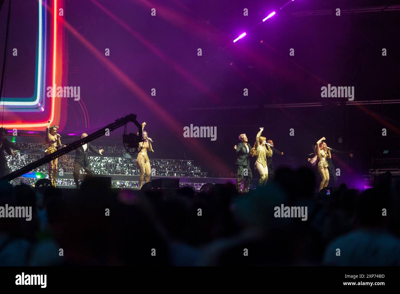 Brighton Pride, UK, 3rd August 2024. Girls Aloud headline Fabuloso in ...