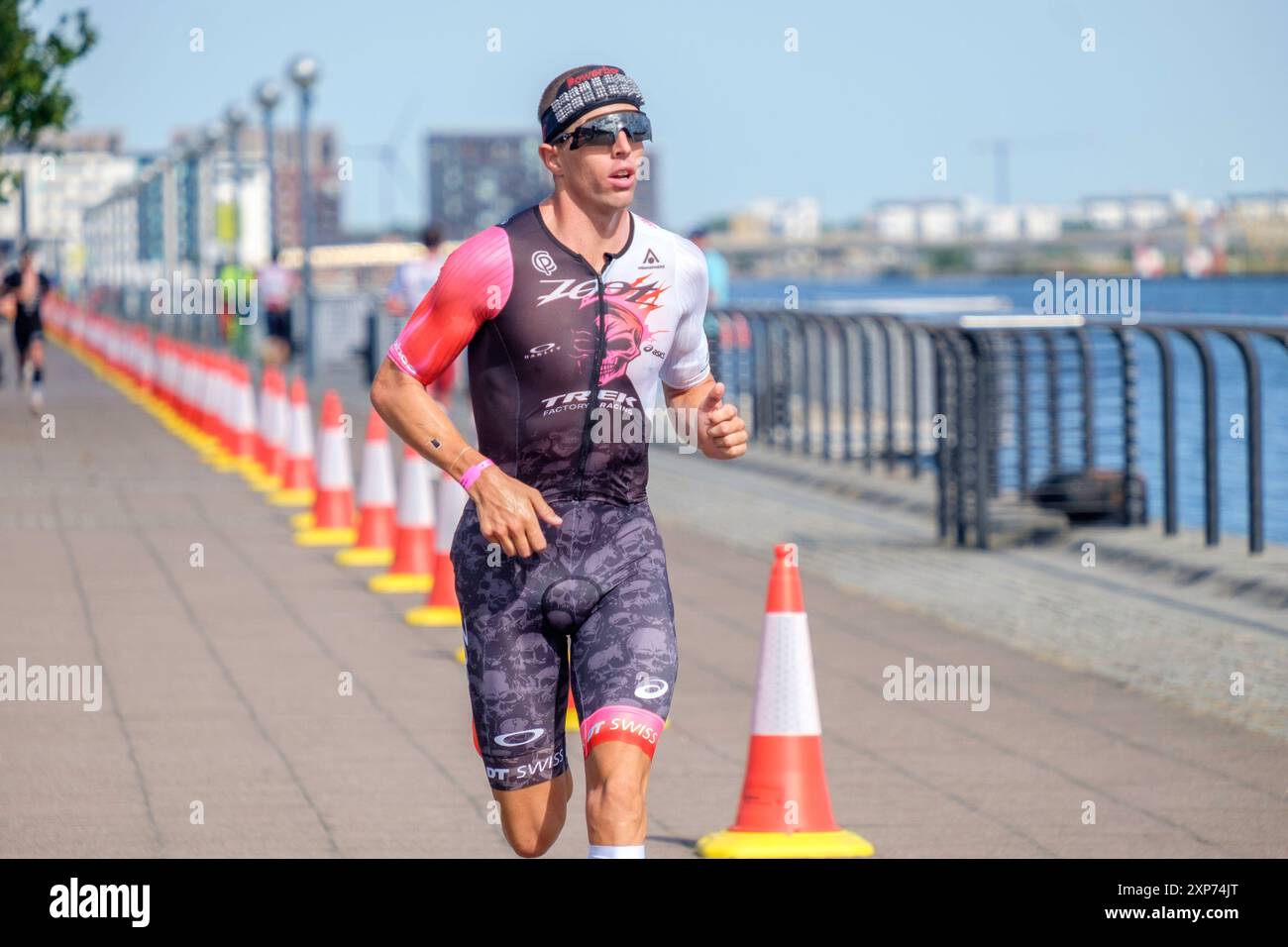 28th July 2024, T100 Triathlon World Series men's race, London ...