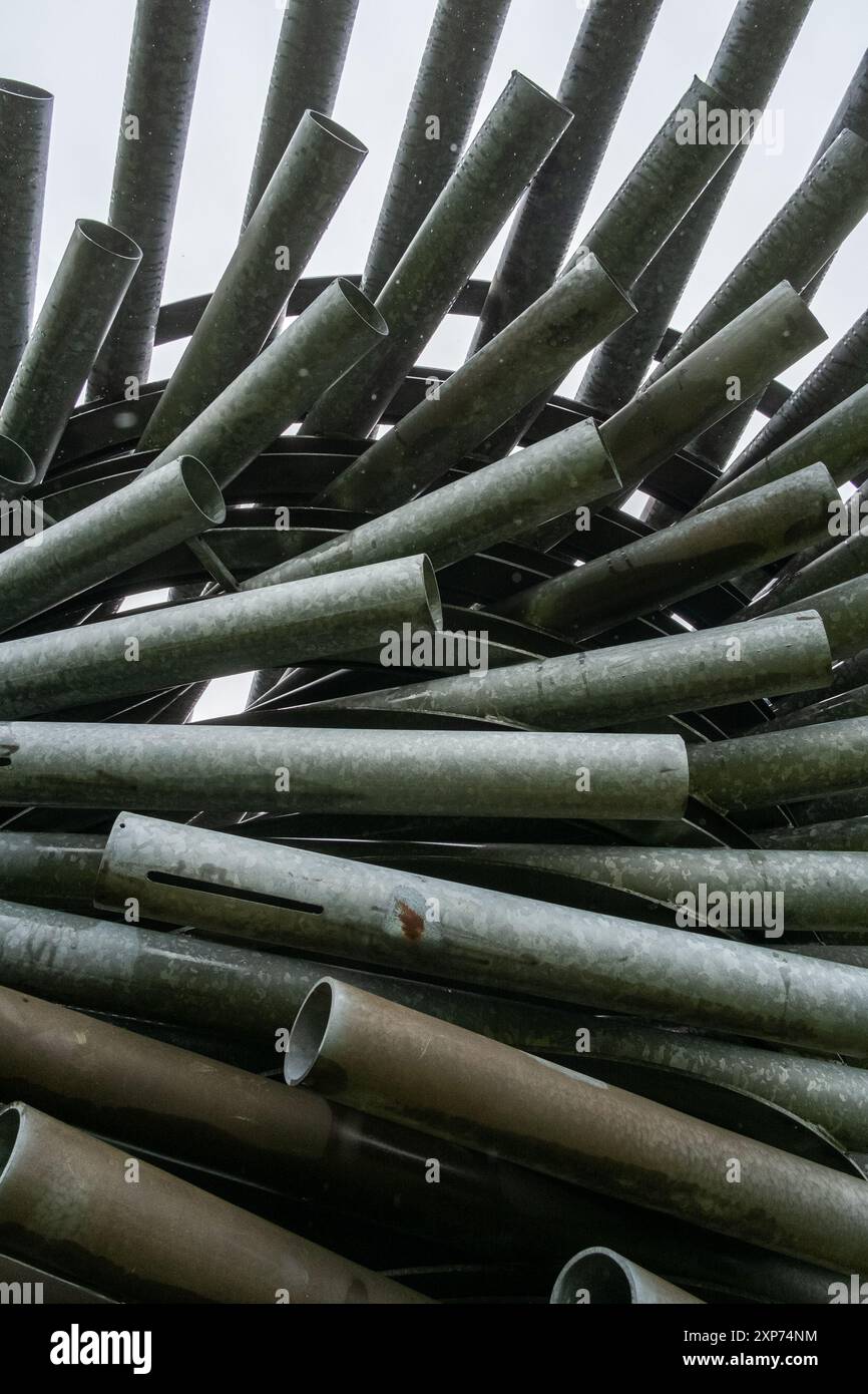 The Singing Ringing Tree Stock Photo - Alamy