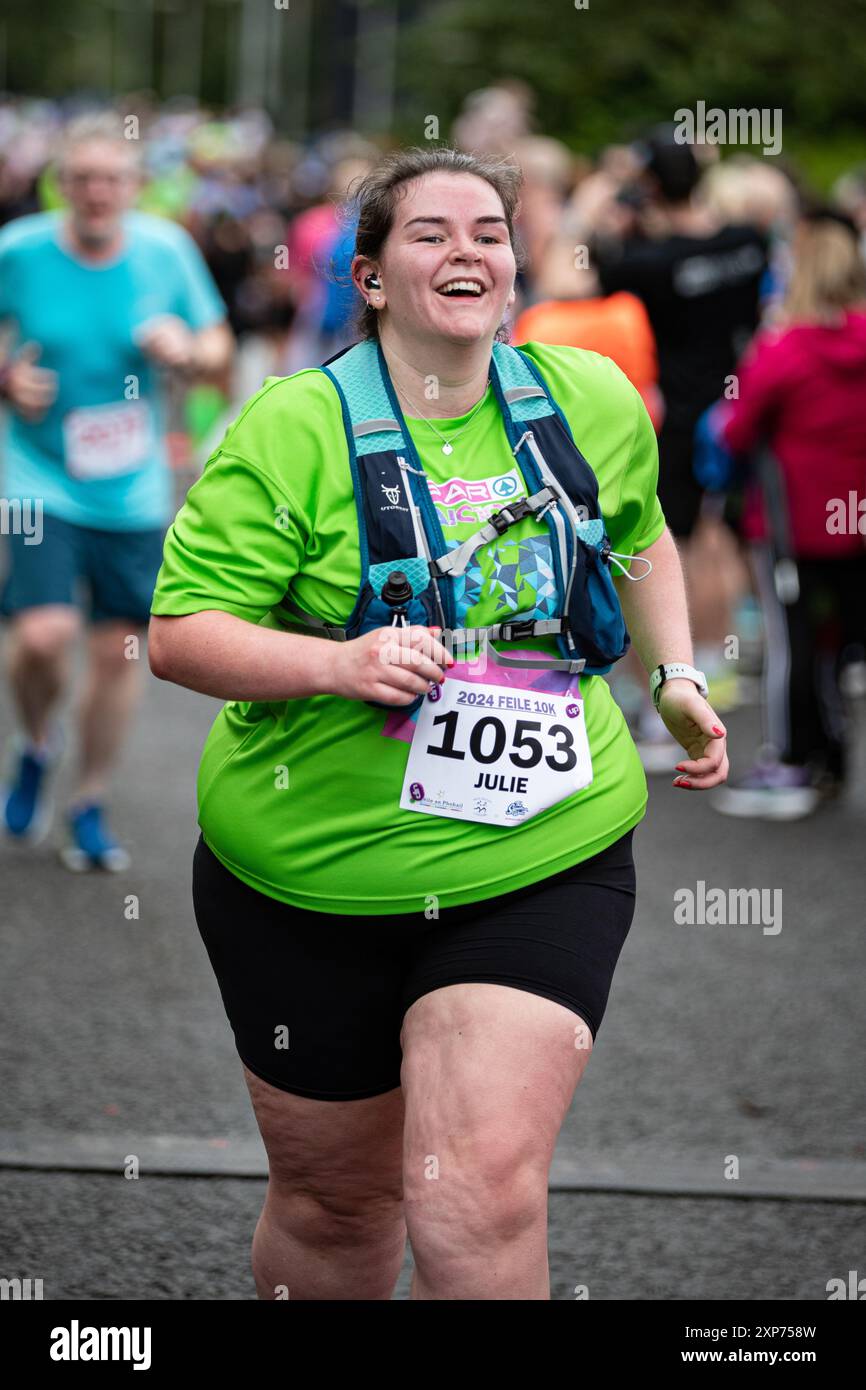 04/08/2024, Malone Integrated College, A few Thousand took part in the ...