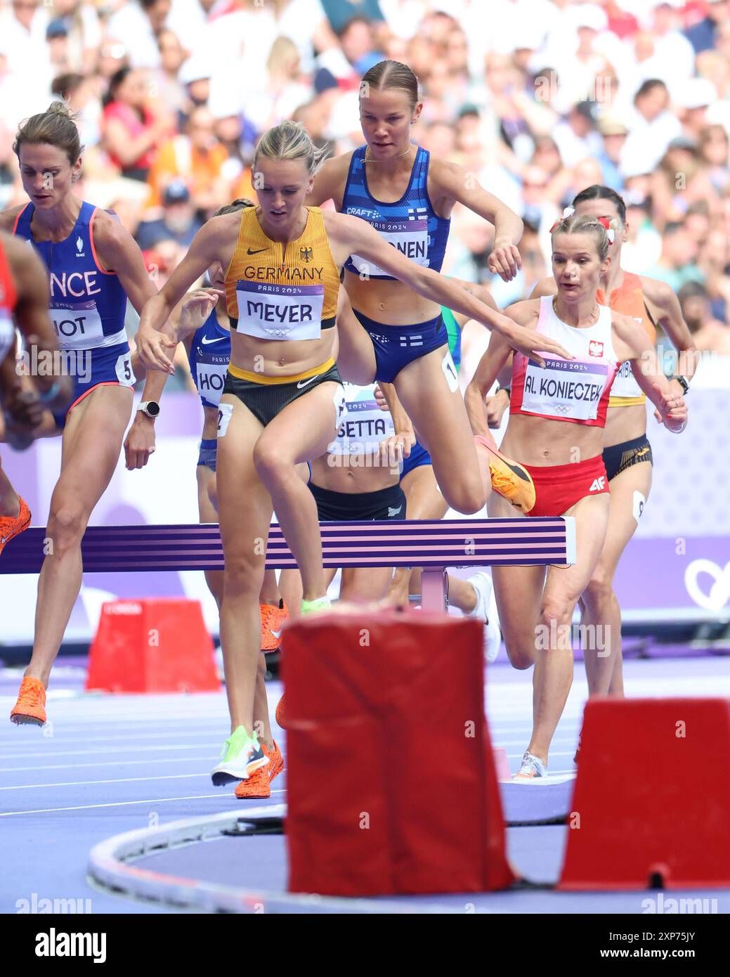 Paris, Ile de France, France. 4th Aug, 2024. Ilona MONONEN (FIN) in the ...