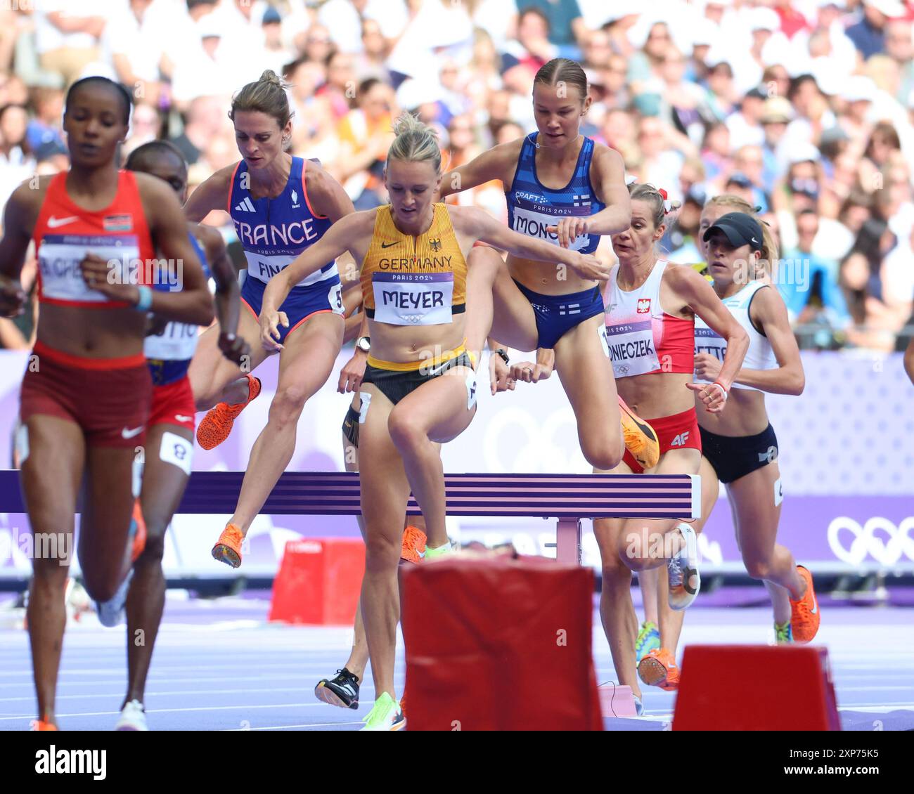 Paris, Ile de France, France. 4th Aug, 2024. Ilona MONONEN (FIN) in the ...
