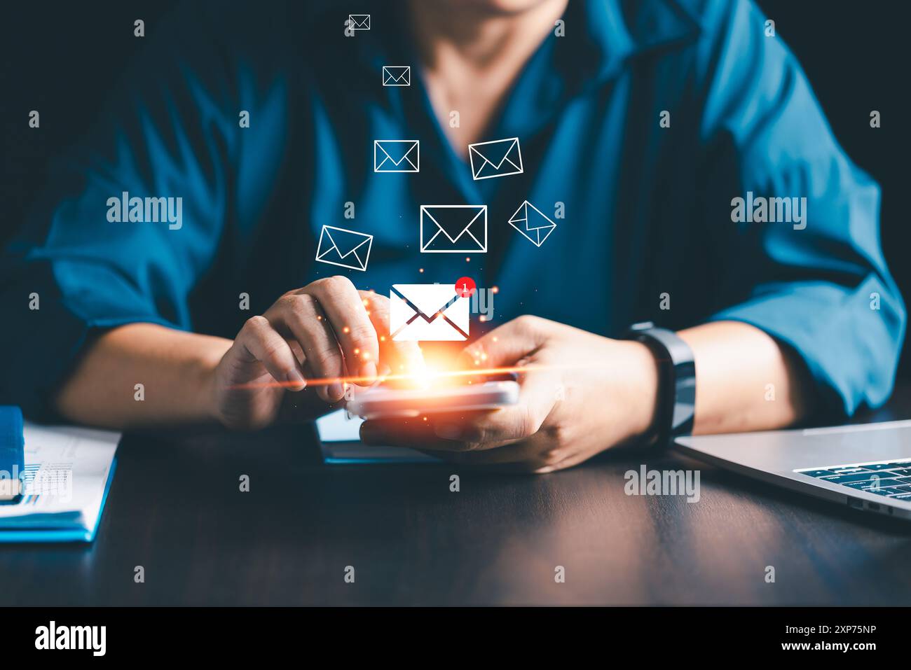 L e mail hi-res stock photography and images - Alamy