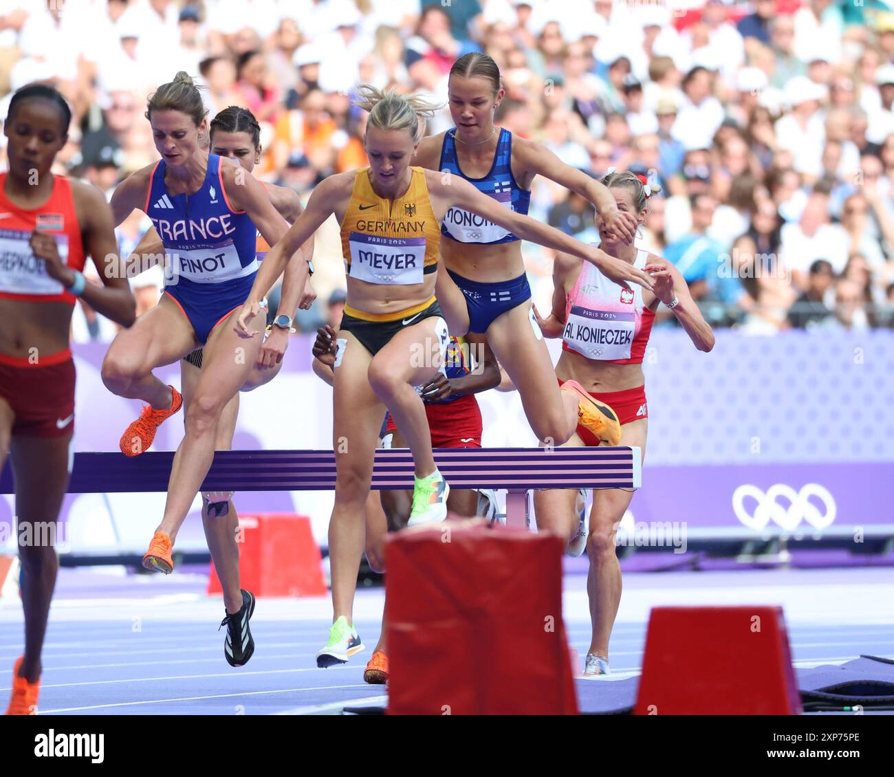 Paris, Ile de France, France. 4th Aug, 2024. Ilona MONONEN (FIN) in the ...