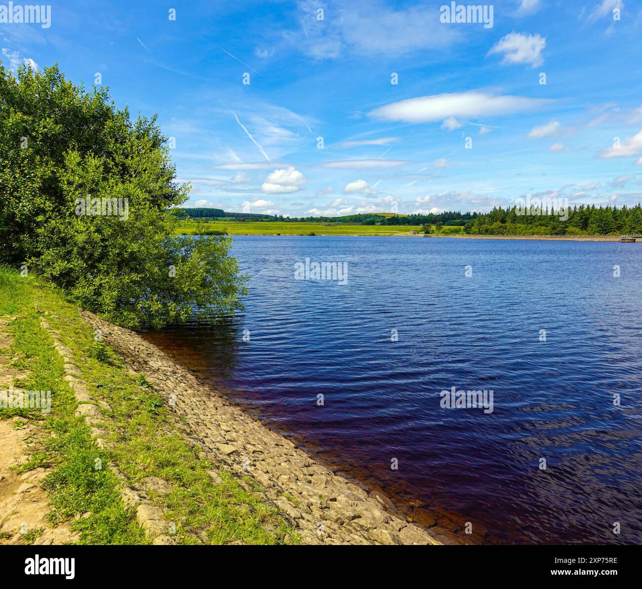 Redmires Reservoirs near Sheffield, South Yorkshire, City, England, UK ...
