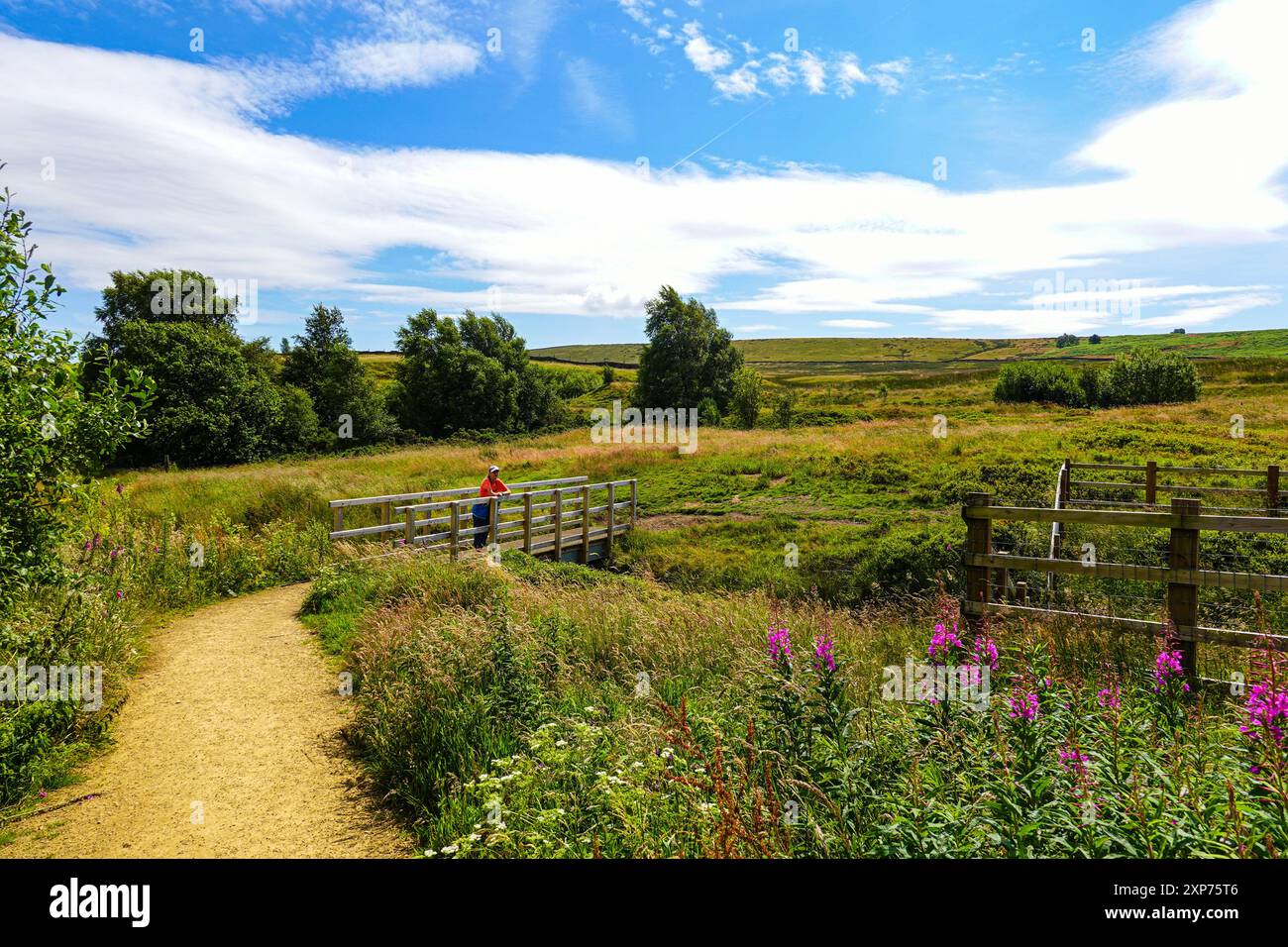 Redmires Reservoirs near Sheffield, South Yorkshire, City, England, UK ...