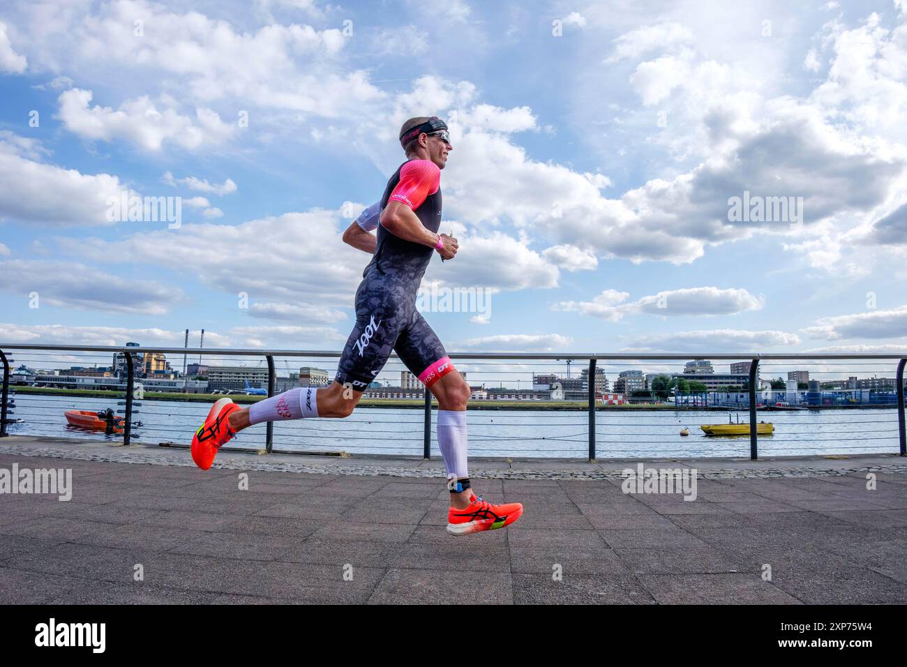 28th July 2024, T100 Triathlon World Series men's race, London ...
