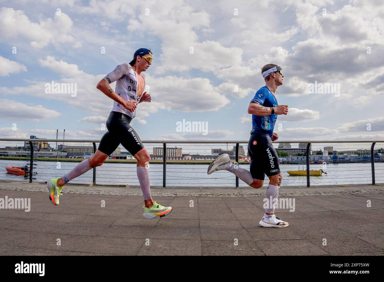 28th July 2024, T100 Triathlon World Series men's race, London ...
