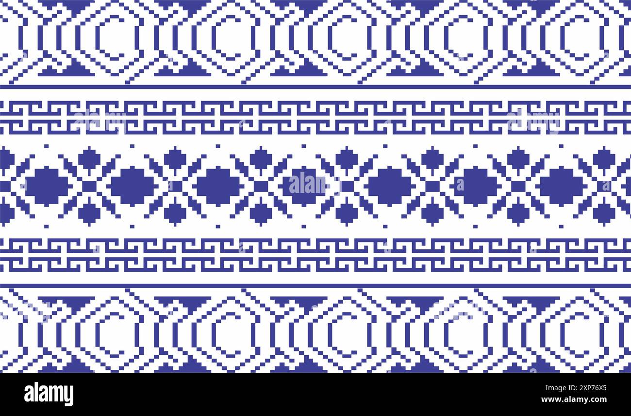 Islamic decorations navy blue color ornate background Stock Vector ...