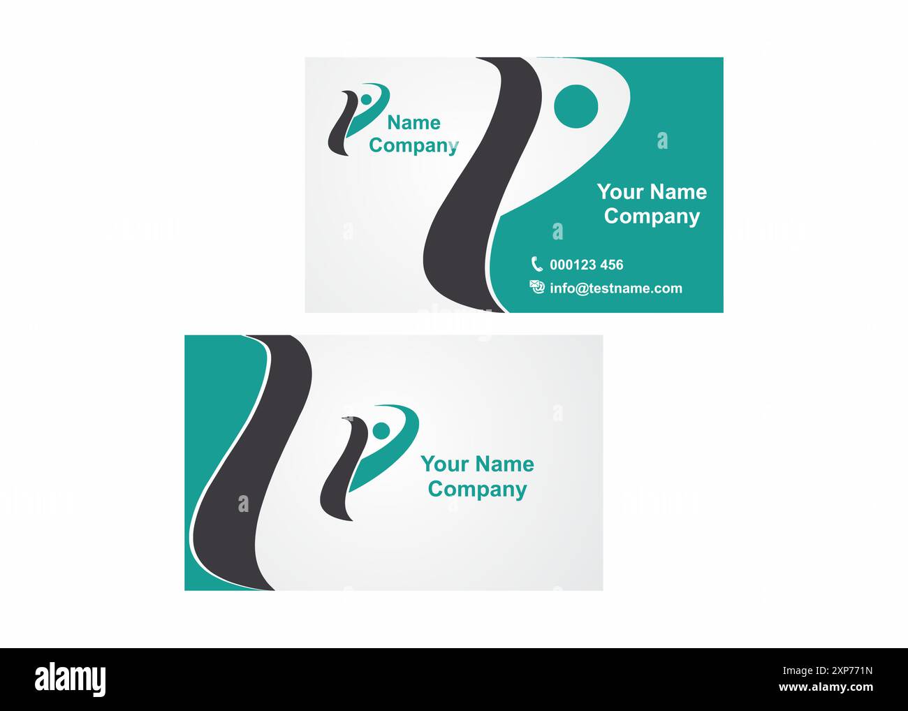 Business visit card in Stock Vector Images - Alamy