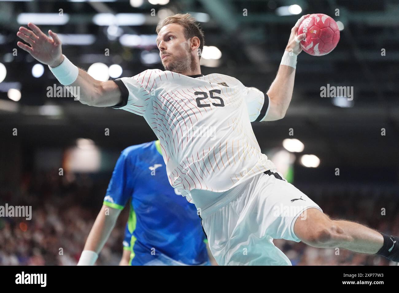Paris, France. 04th Aug, 2024. Olympics, Paris 2024, Handball, Germany ...