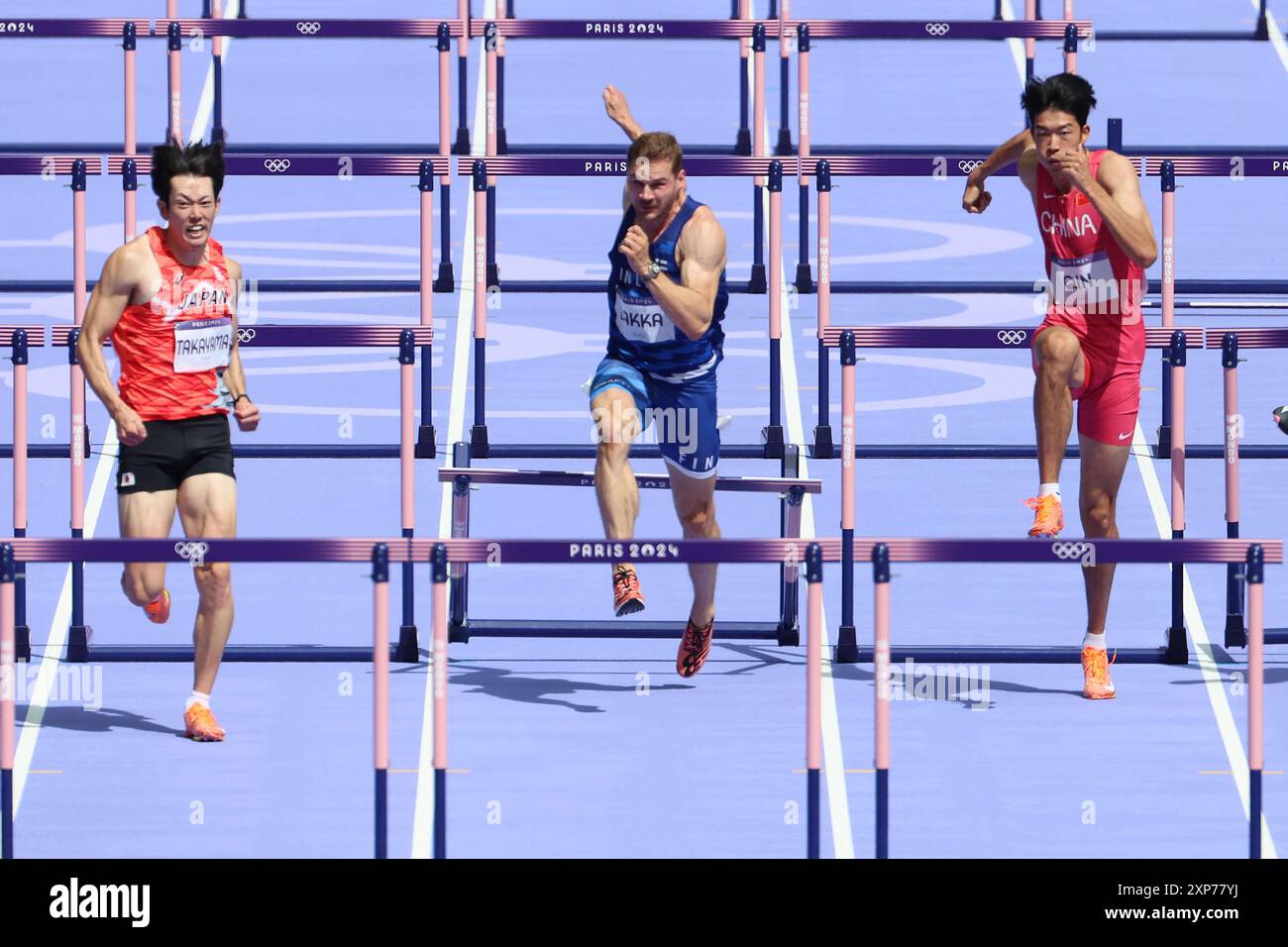 Paris, Ile de France, France. 4th Aug, 2024. Shunya TAKAYAMA (JPN ...