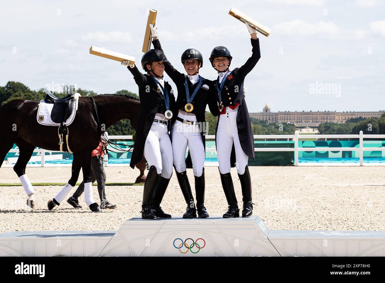 FRA, Olympische Spiele Paris 2024, Reiten Dressur Einzel Grand Prix ...