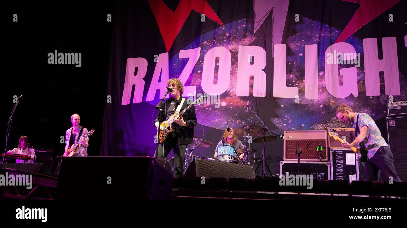 Razorlight perform live at the first direct arena leeds 8th june 2024 ...