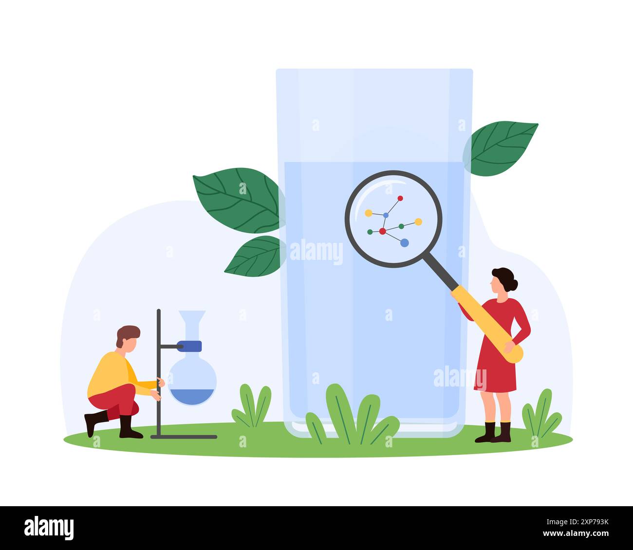 Water quality analysis, inspection of purification, chemical and ...