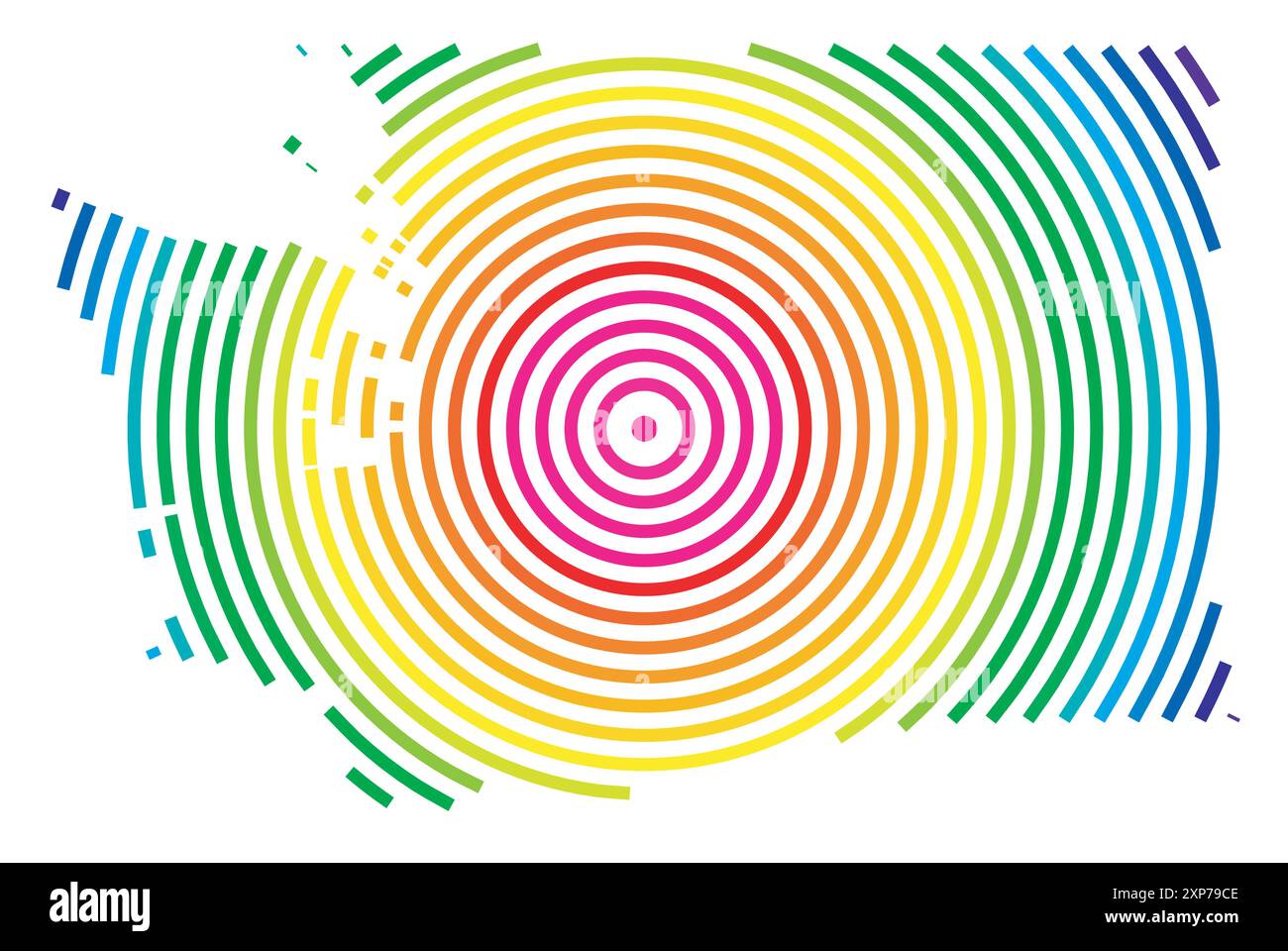 Symbol Map of the State Washington (United States of America). Abstract ...