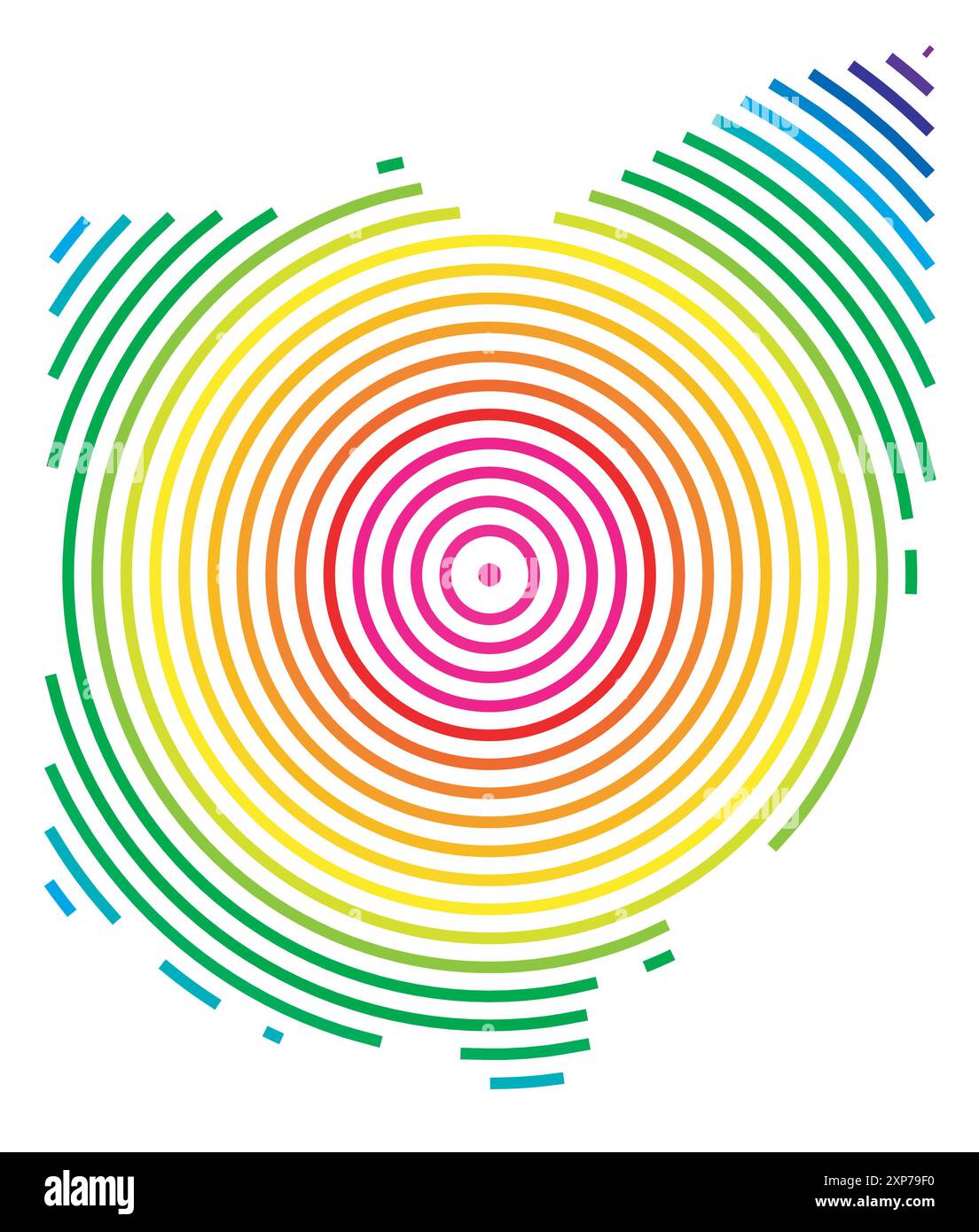 Symbol Map of the State Ohio (United States of America). Abstract map ...